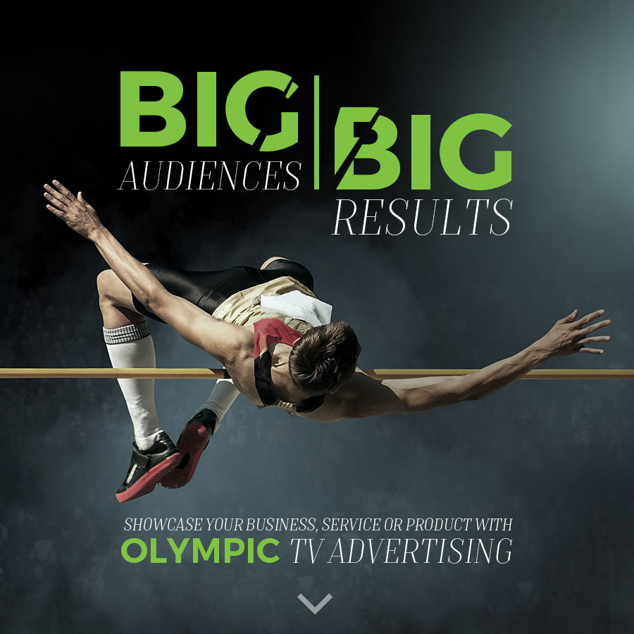LIMITED OFFER - Olympic TV Advertising